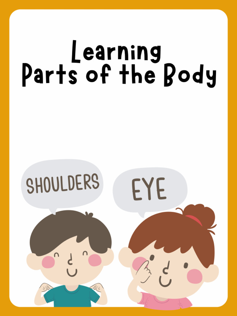Parts Of The Body Pdf