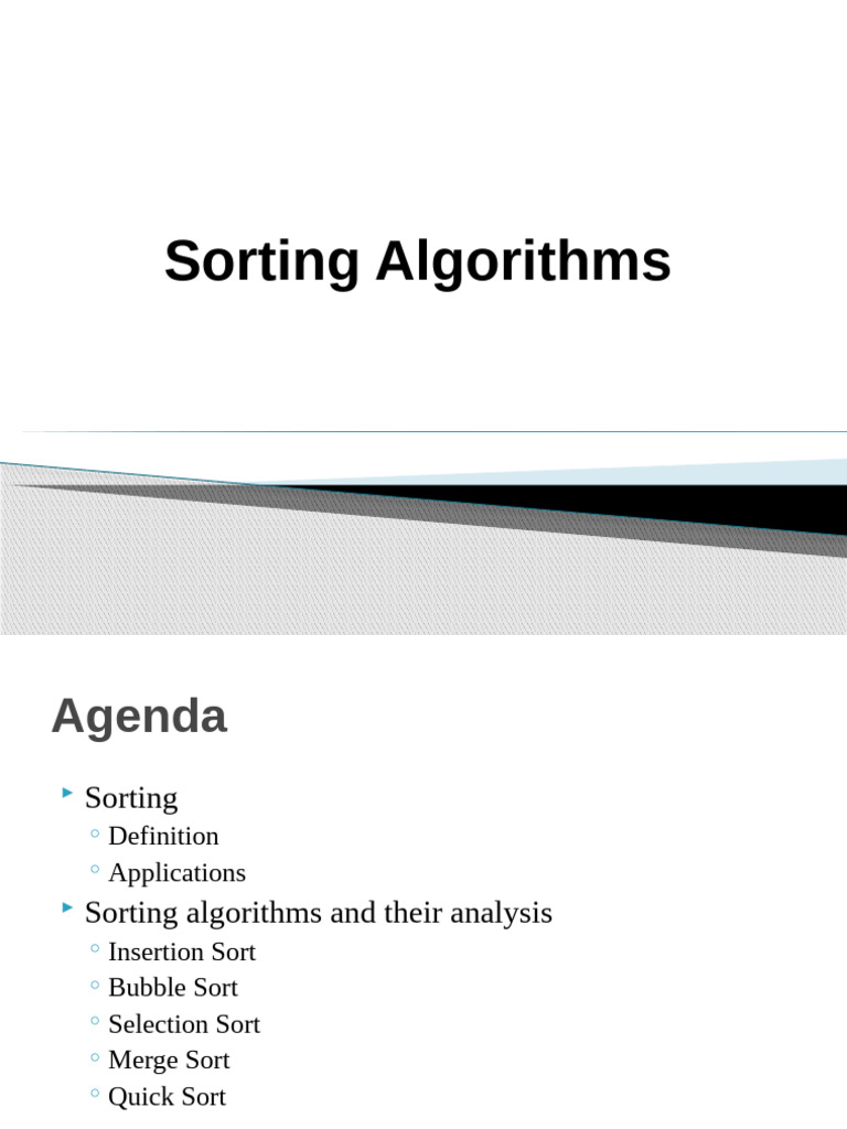17 Sorting | PDF