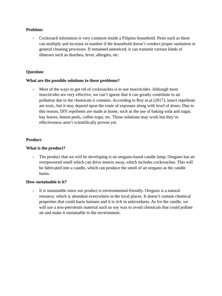 Entrep Product | PDF