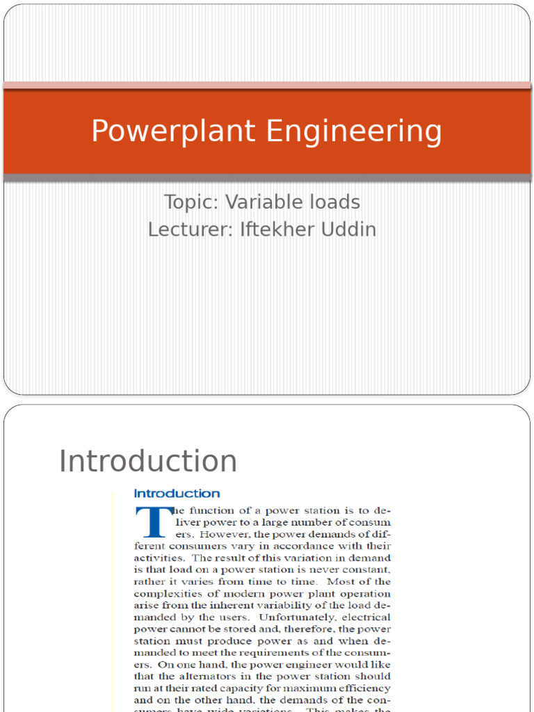 Variable Load Problems | PDF