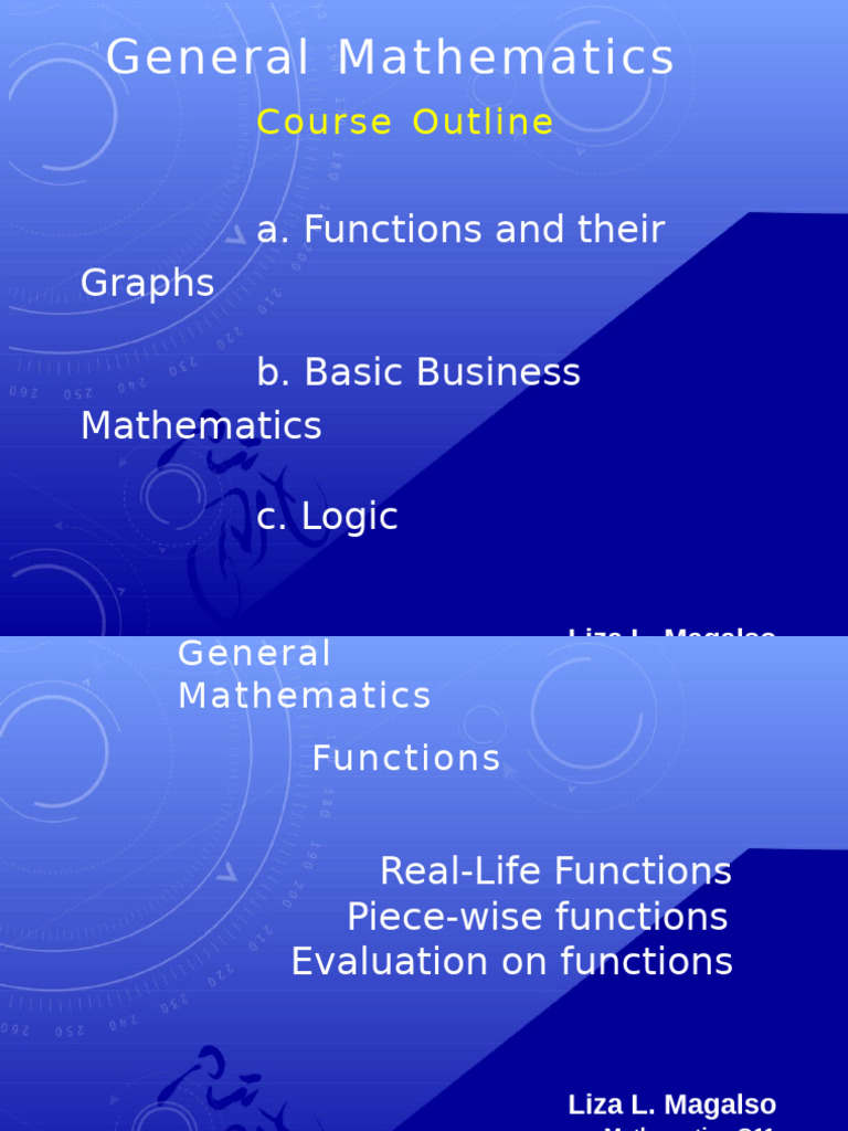 GenMath Q1 W1 Real Life Function Piecewise | PDF