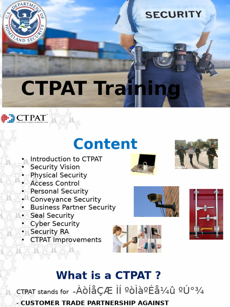 CTPAT | PDF