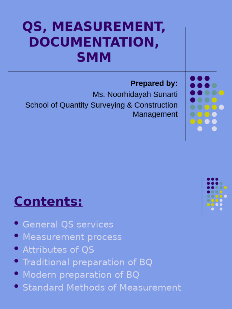 QS Taking Off measurement | PDF