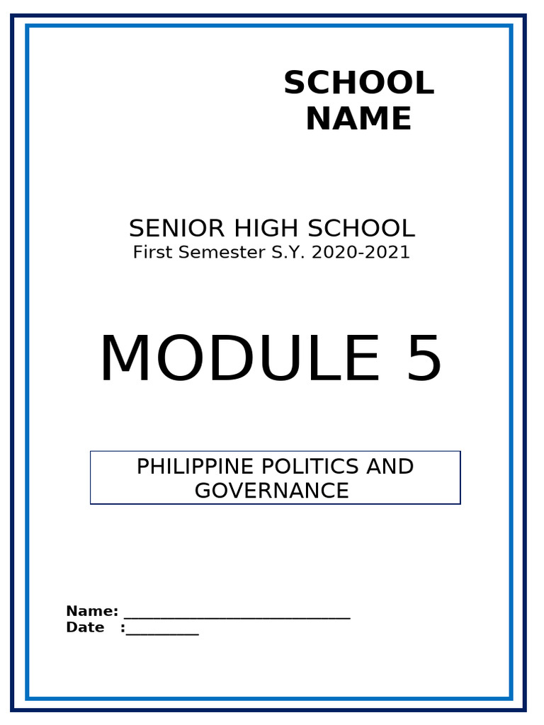 PolSci Module5 | PDF