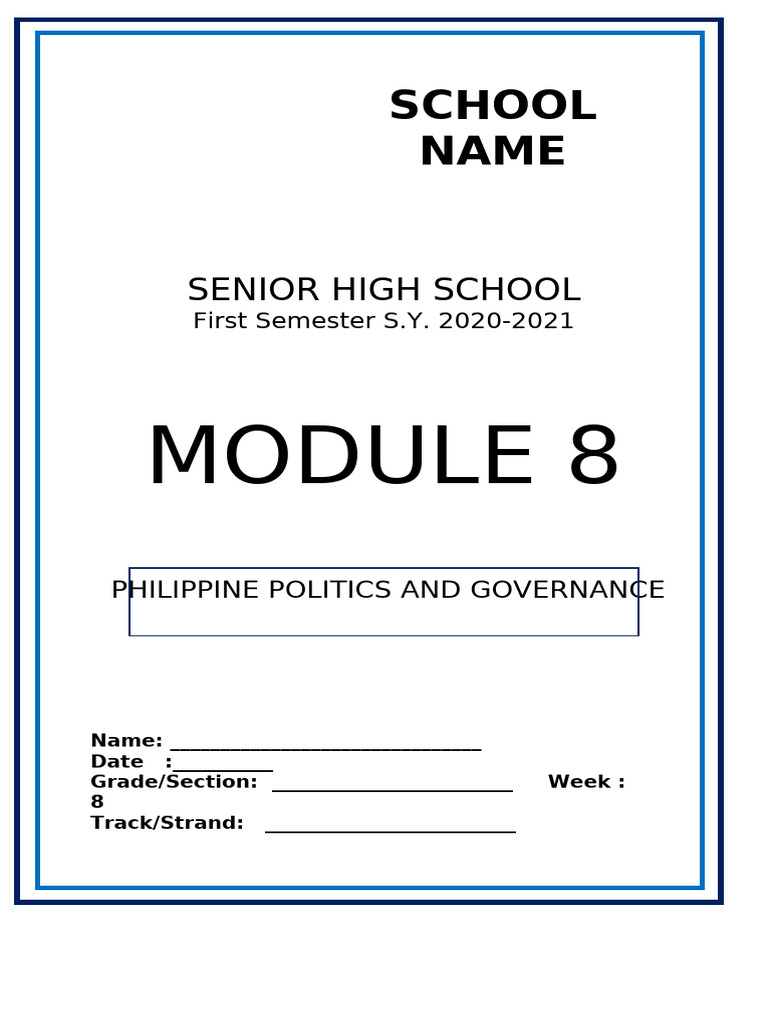 PolSci Module8 | PDF