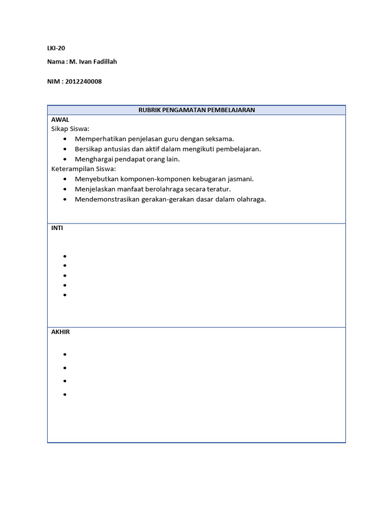 LK Individu 20 Ivan | PDF