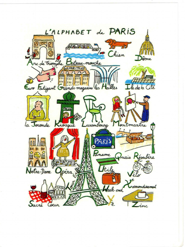 L´ALPHABET DE PARIS | PDF