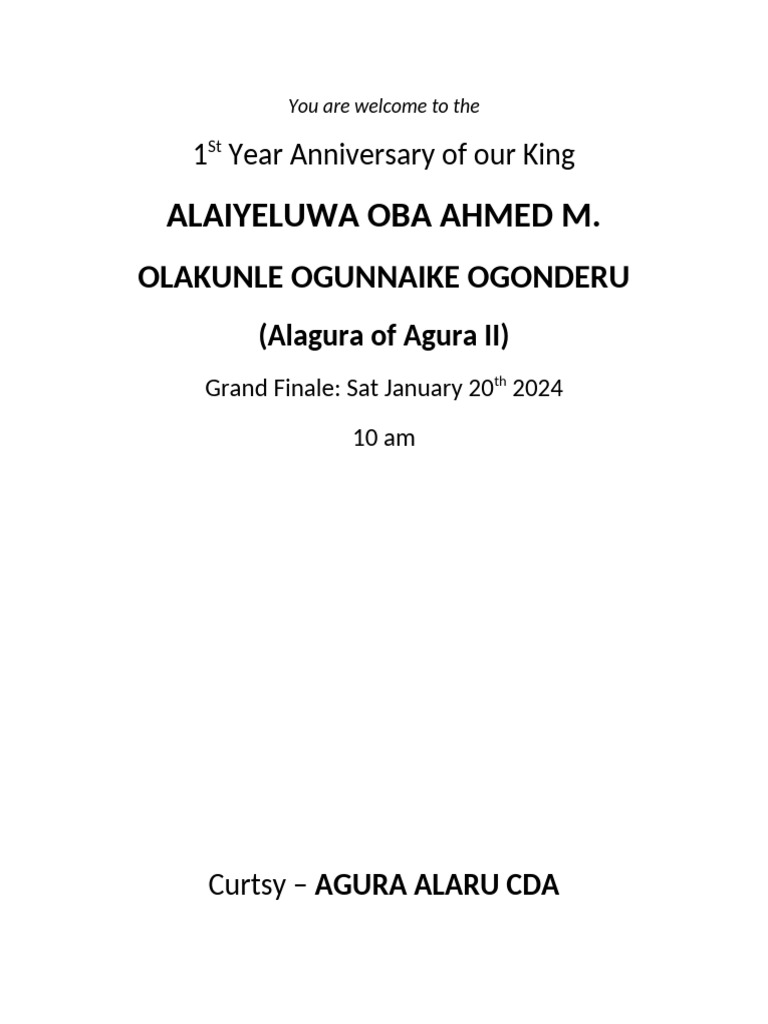 1yr Alagura of Agura | PDF