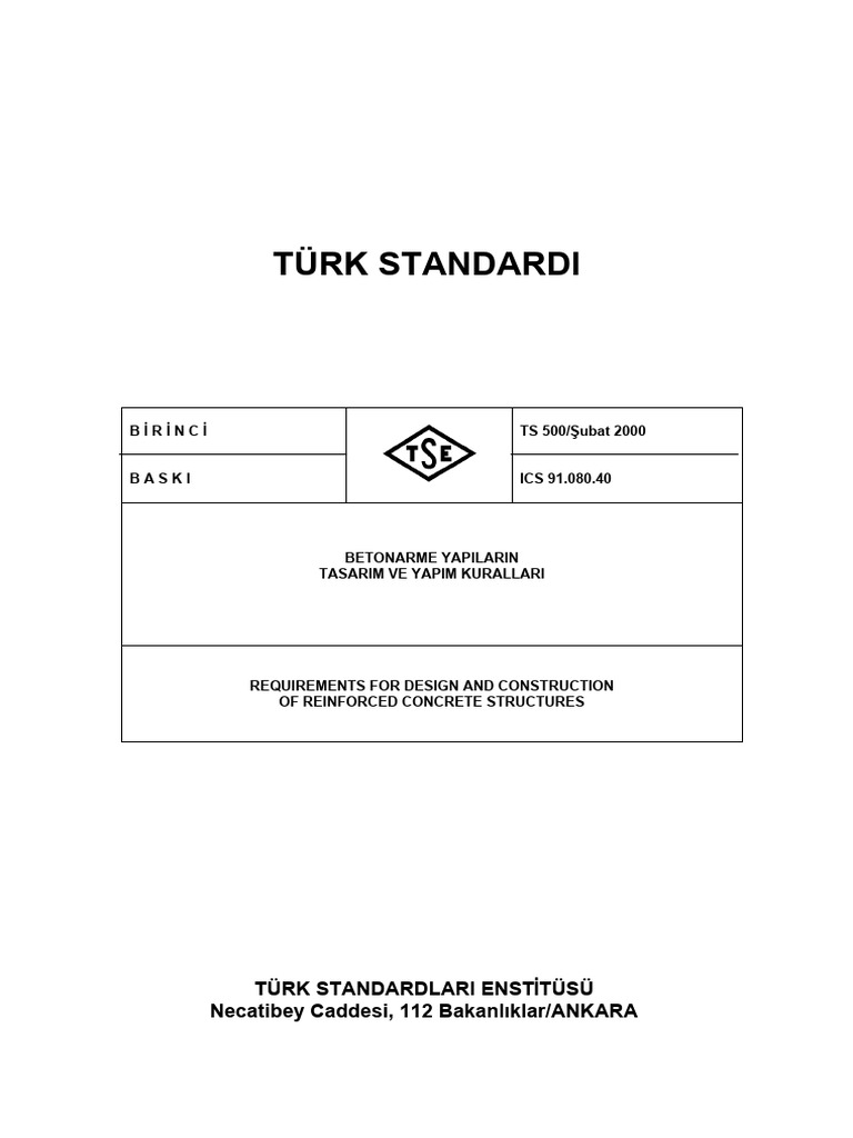 TS 500 | PDF
