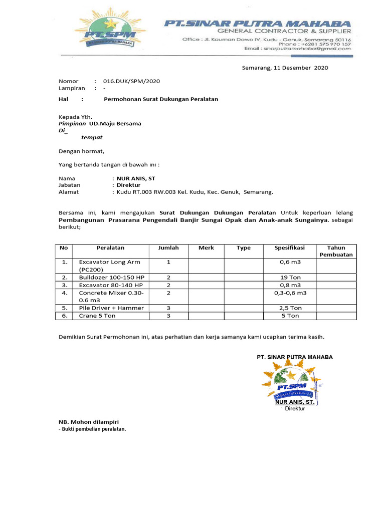 Permhn Duk Alat SPM Sungai Opak | PDF