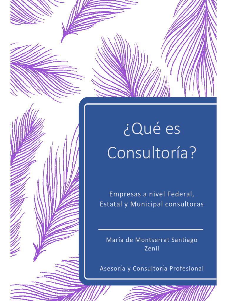 CONSULTORÍA | PDF