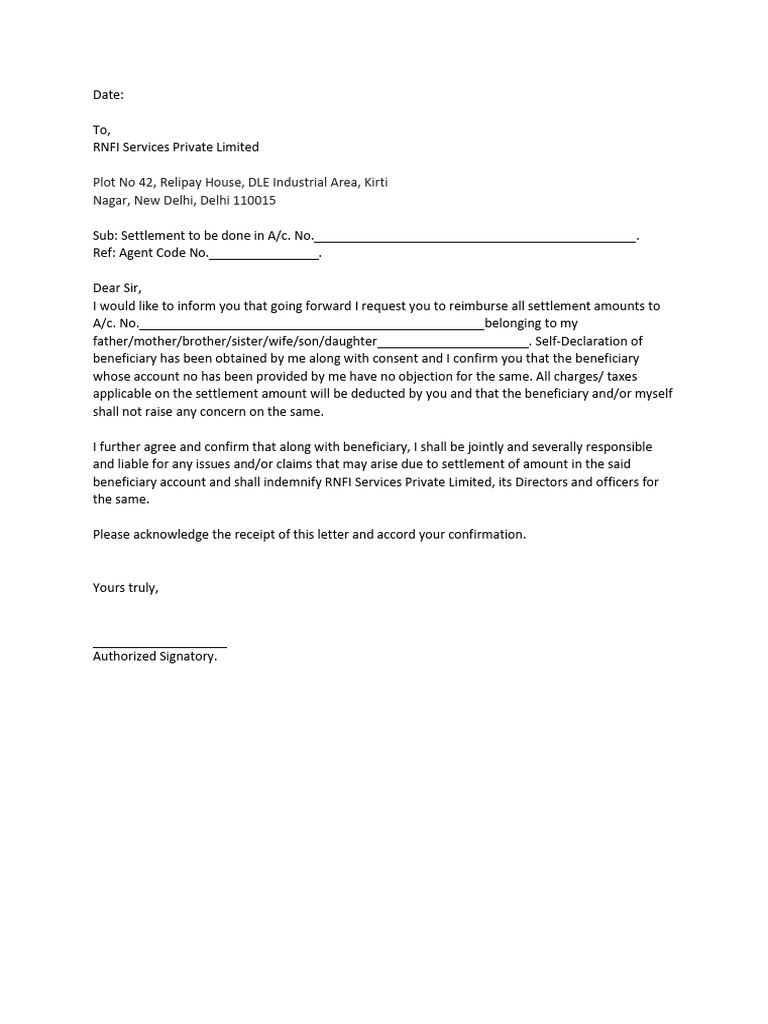 Consent Letter | PDF