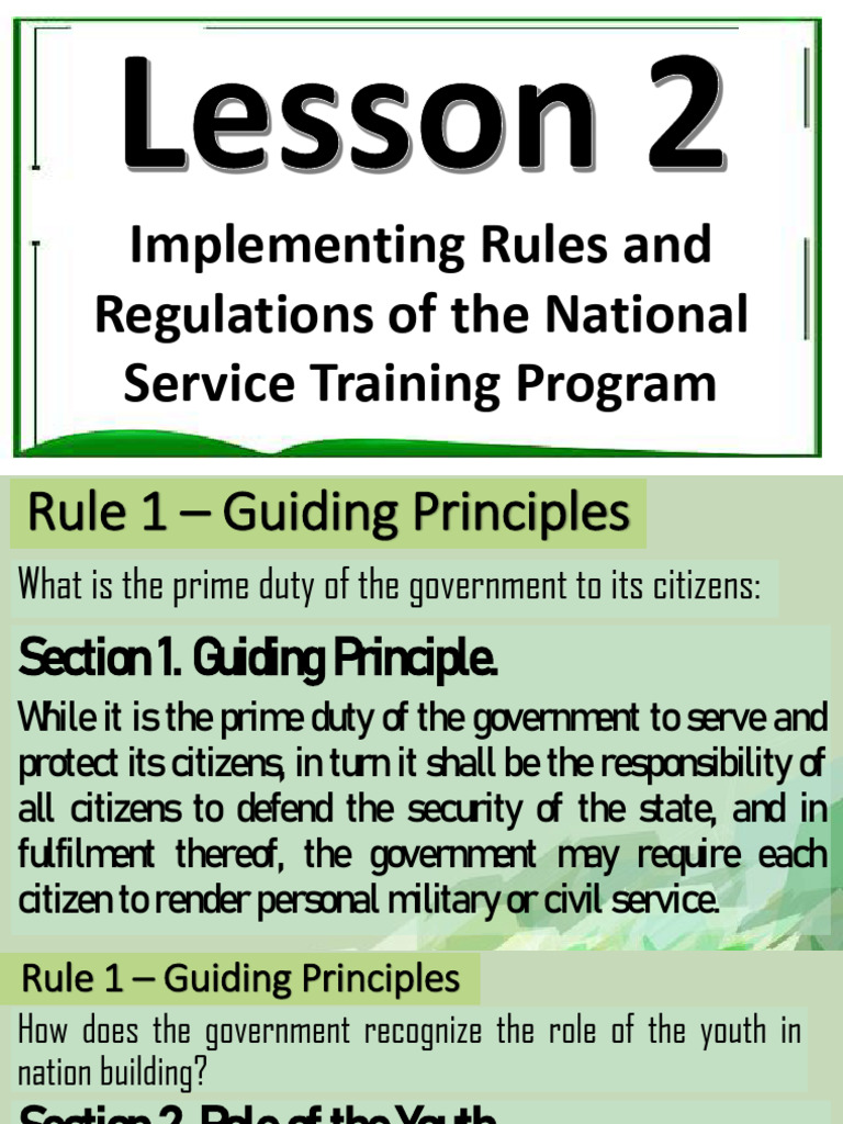 2 Introduction To NSTP pt2 | PDF