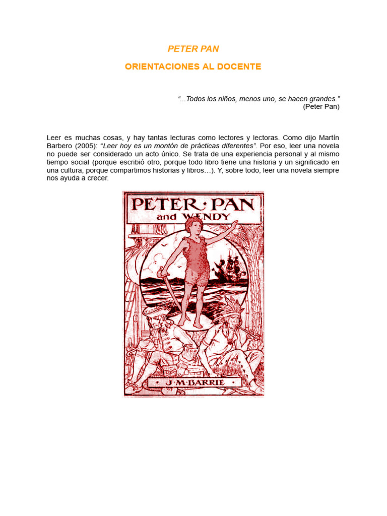 Peter Pan | PDF