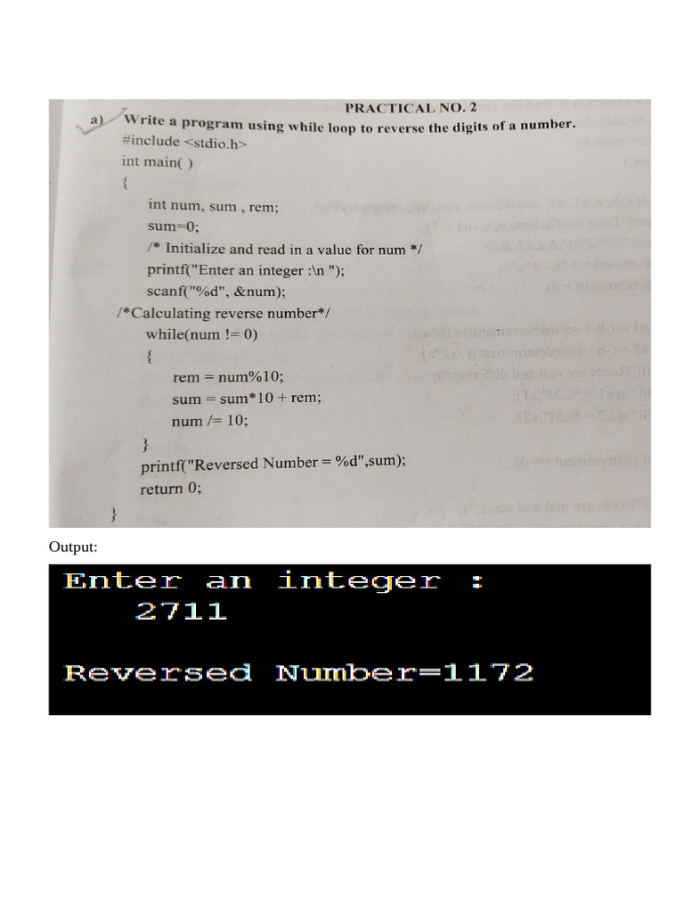 C Practical Journal | PDF | Games & Activities