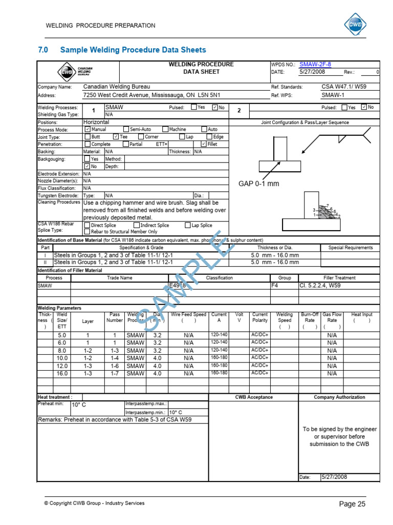 Welding Procedure Preparation-29 | PDF