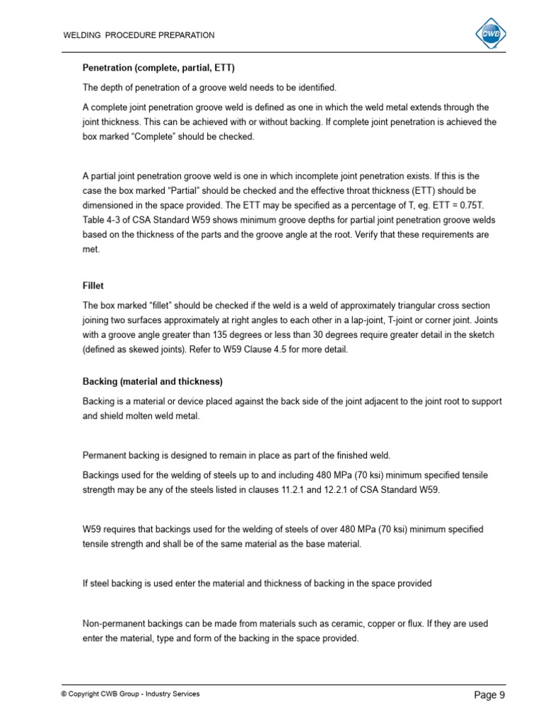 Welding Procedure Preparation-13 | PDF