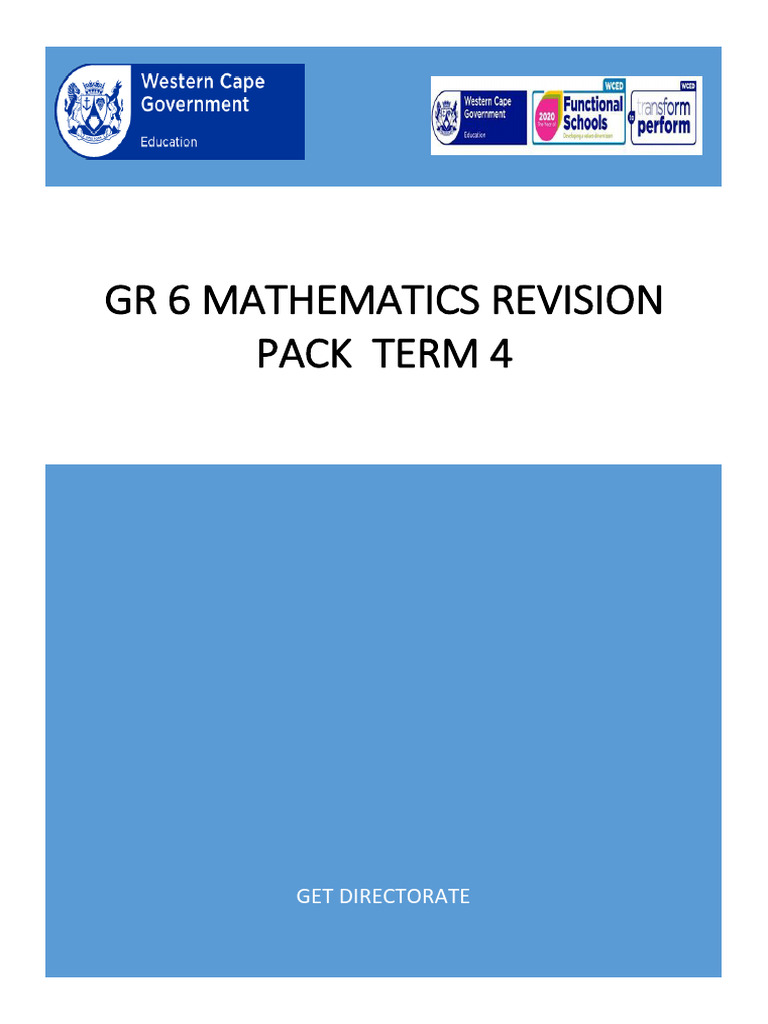 Maths Gr.6 pdf | PDF