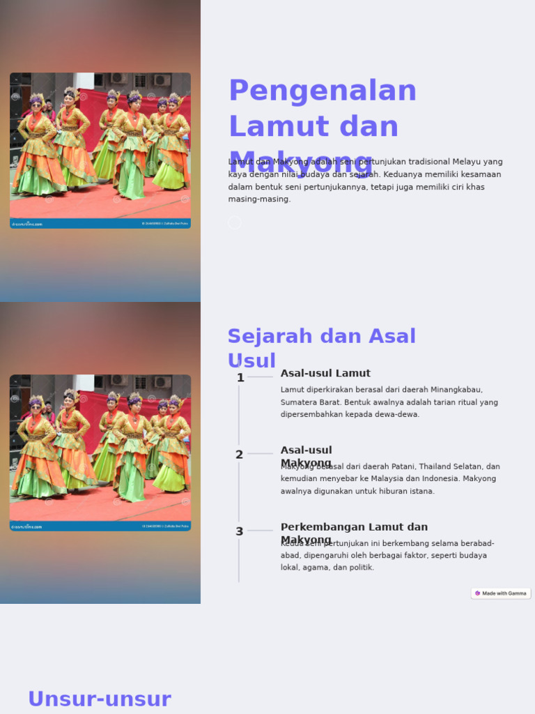 Pengenalan Lamut Dan Makyong - PPTX 20240919 093540 0000 | PDF