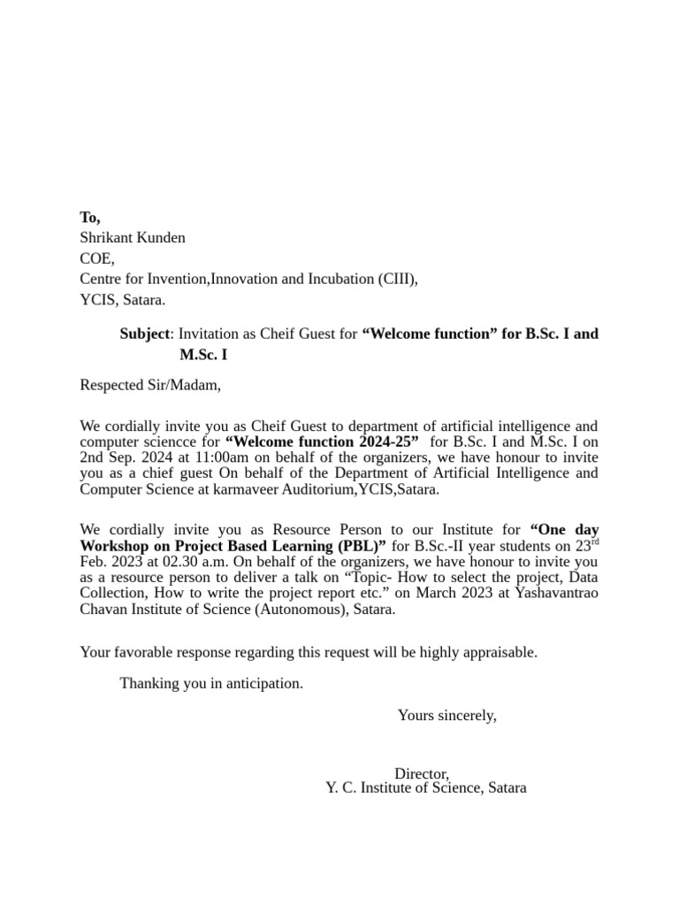 Invitation | PDF