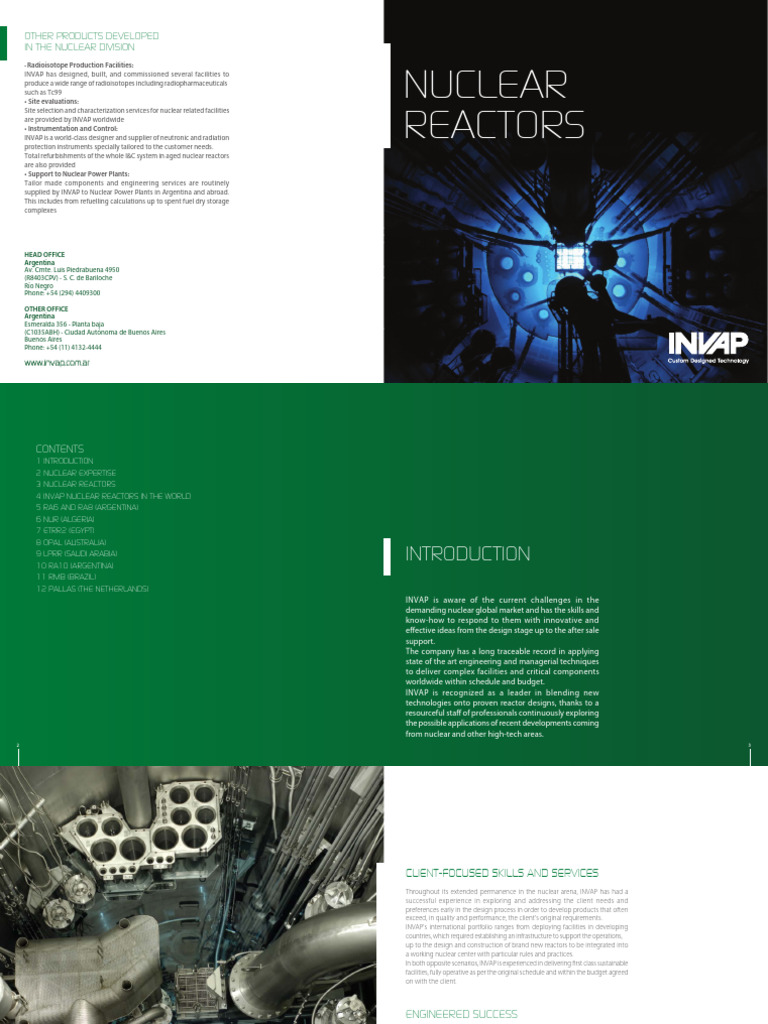 INVAP-nuclear-reactor | PDF