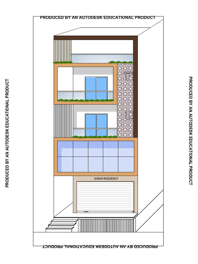 DRAWING KASAR ELEVATION | PDF