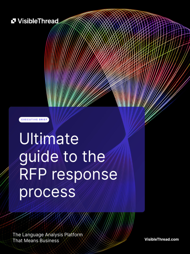Ultimate Guide To The RFP Response Process | PDF