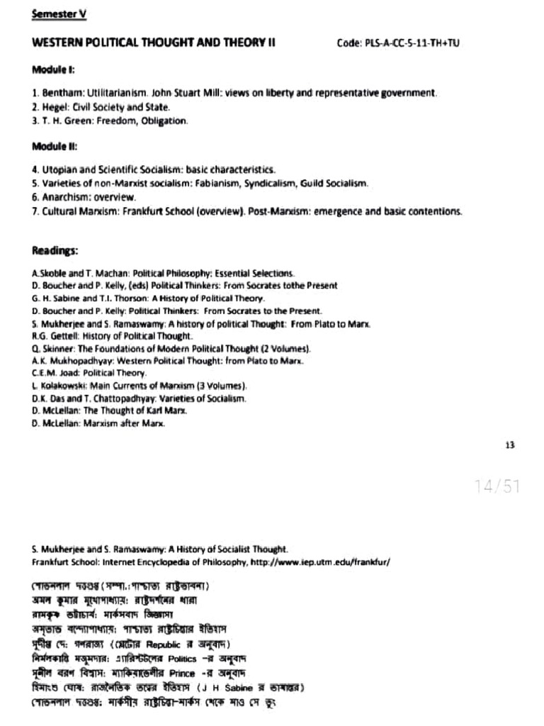 Sem 5 syllabus | PDF