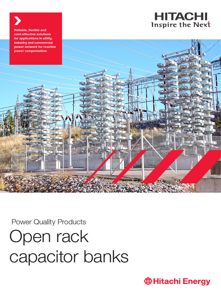 2GHE168038 - en Open Rack Capacitor Banks Brochure | PDF