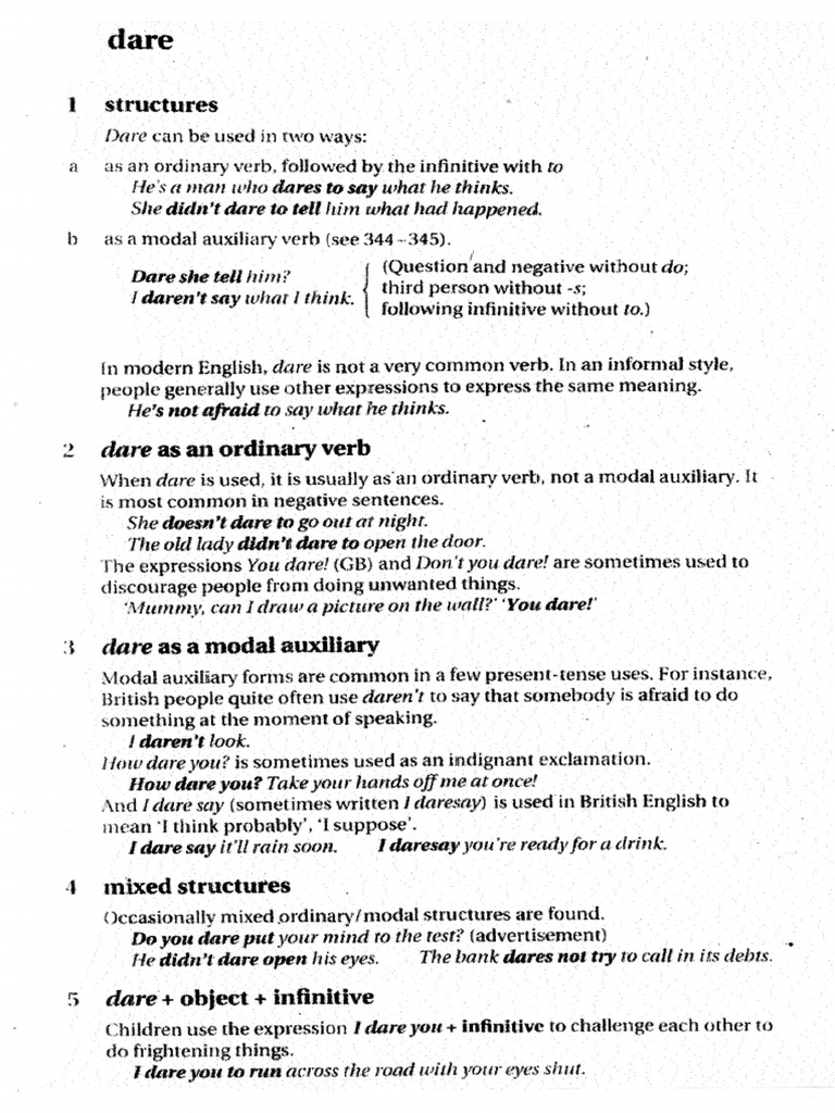 5) Dare | PDF