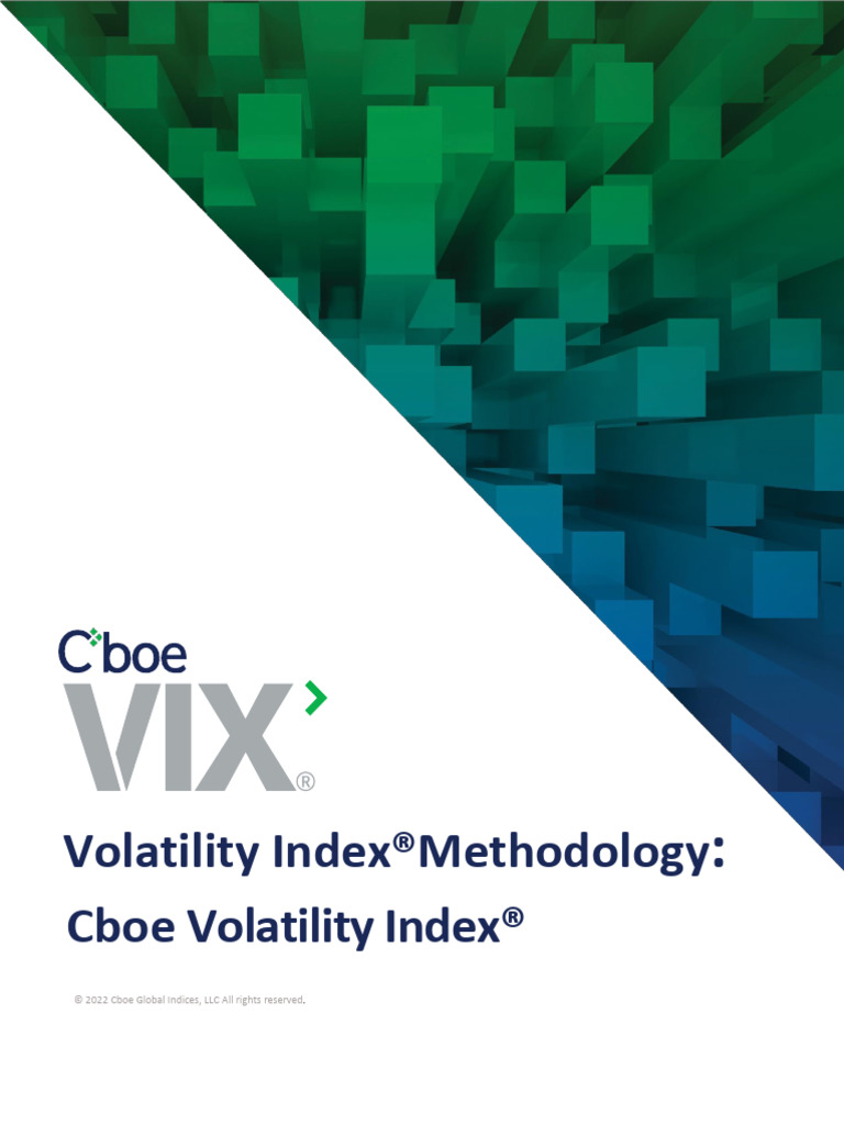 VIX Methodology | PDF