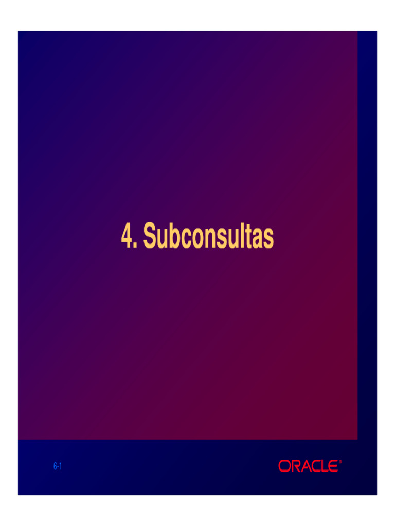 Subconsultas | PDF
