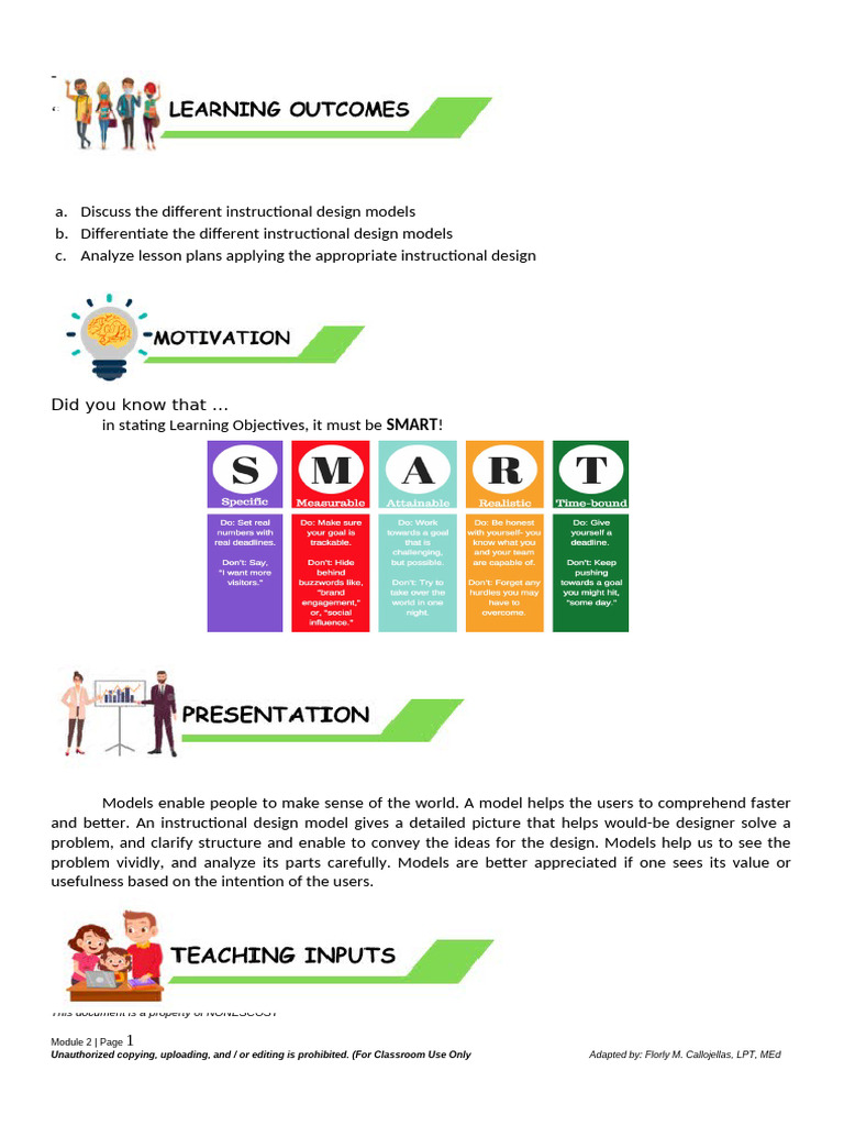 Edp 108 Module 2 | PDF
