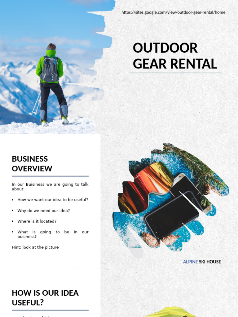 Outdoor Gear Rental | PDF