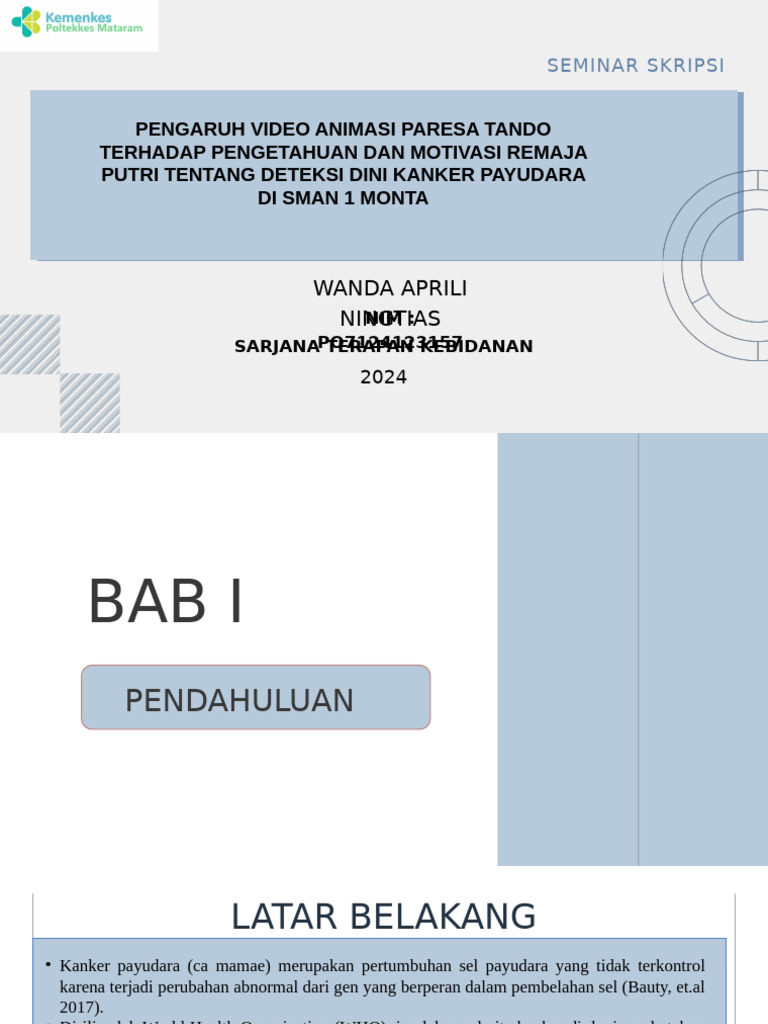 PPT SKRIPSI WANDA APL | PDF