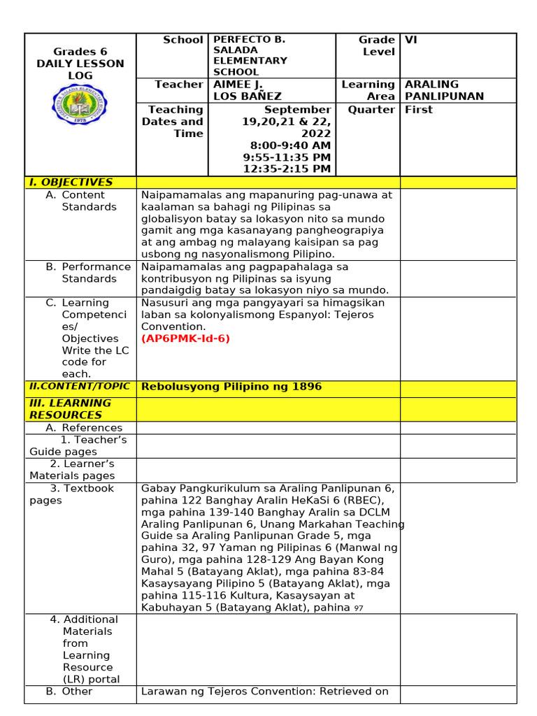 Arpan Aralin 5 | PDF