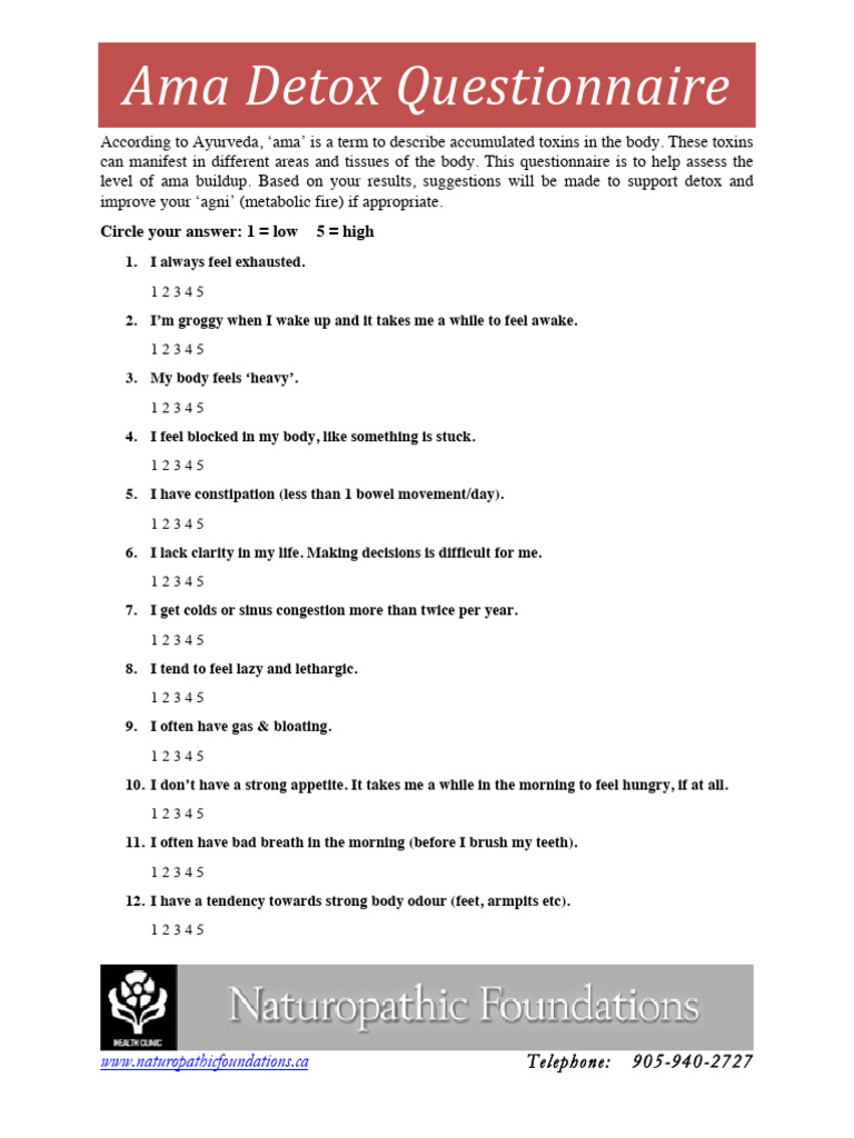 Ama+questionnaire+2019 | PDF