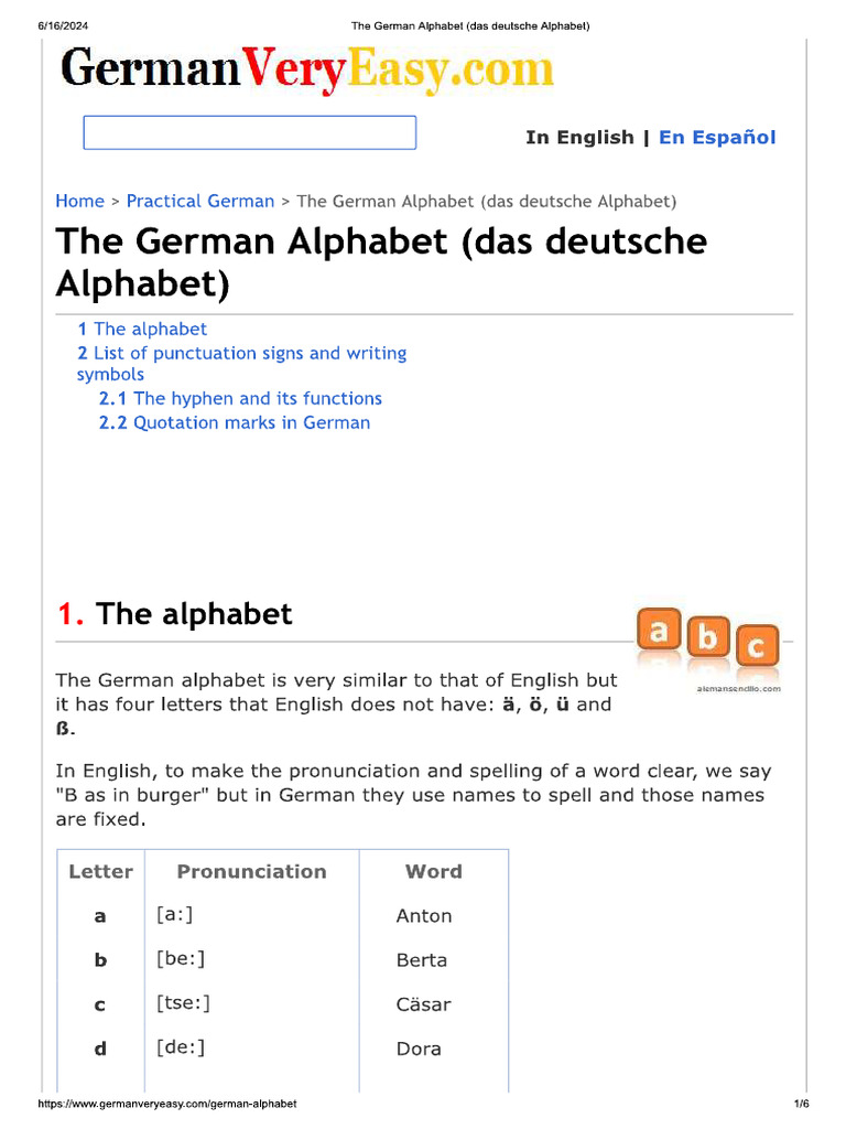 ALPHABET | PDF