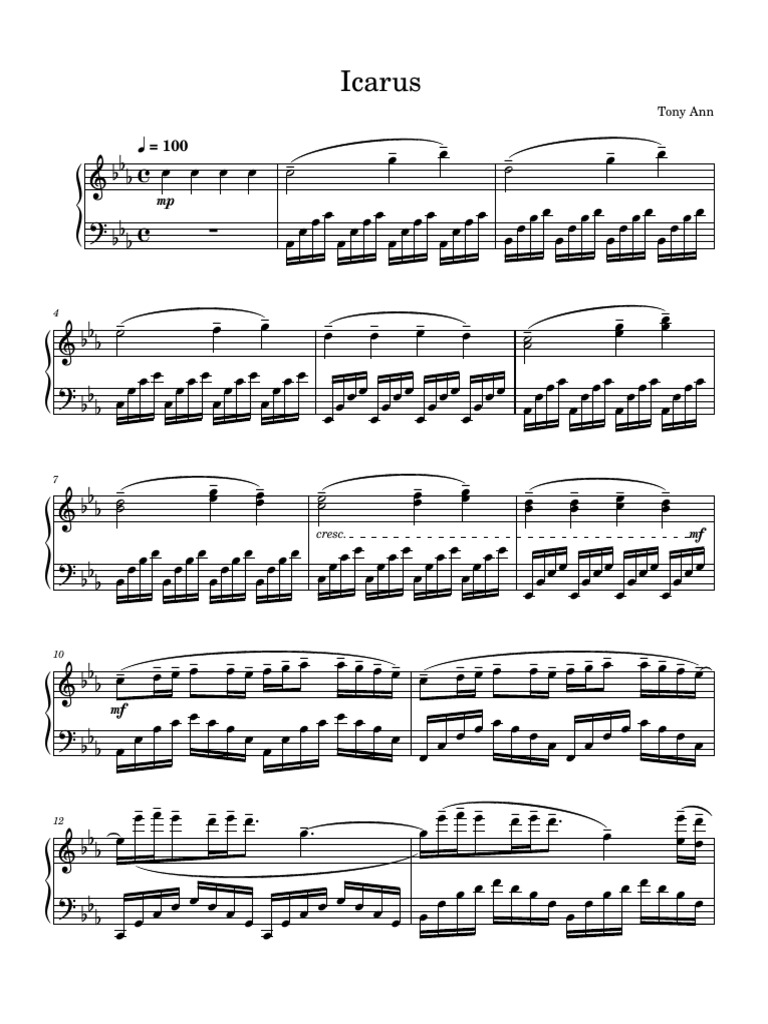 Tony Ann - ICARUS | PDF
