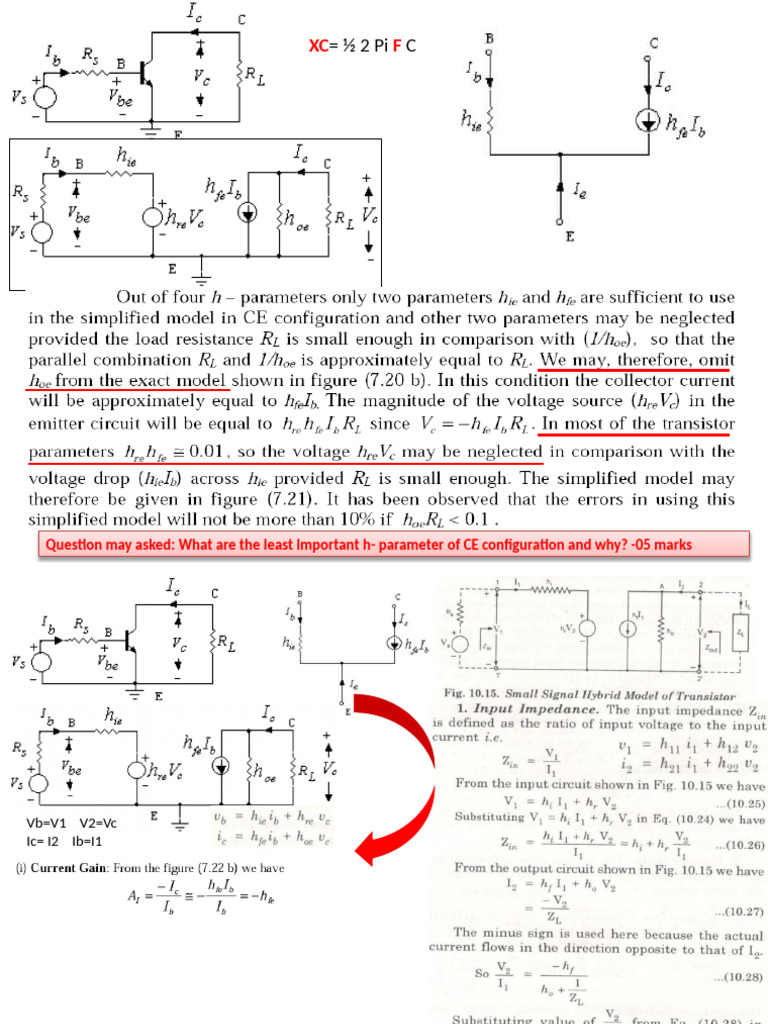 Multistage Frequency Effects and HF Model of CE | PDF