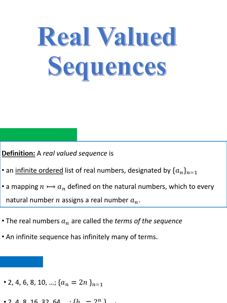 Sequences | PDF