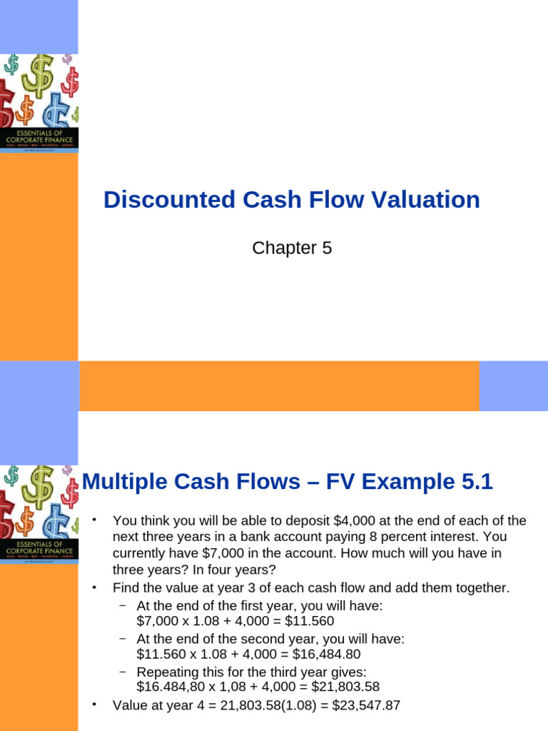 CHAP 4 DISCOUNTED CASH FLOW VALUATION | PDF