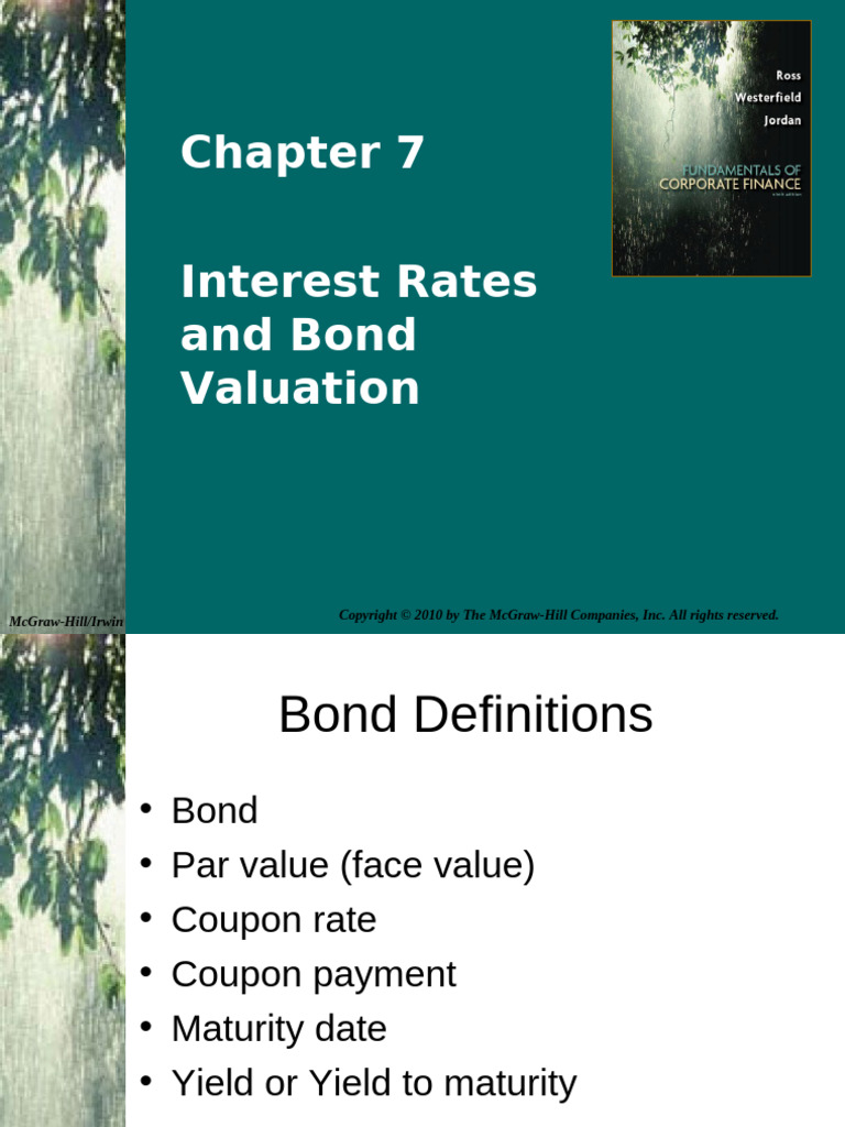 Chapter 5 Valuing Stock & Bonds and NPV Other Inv Criteria | PDF