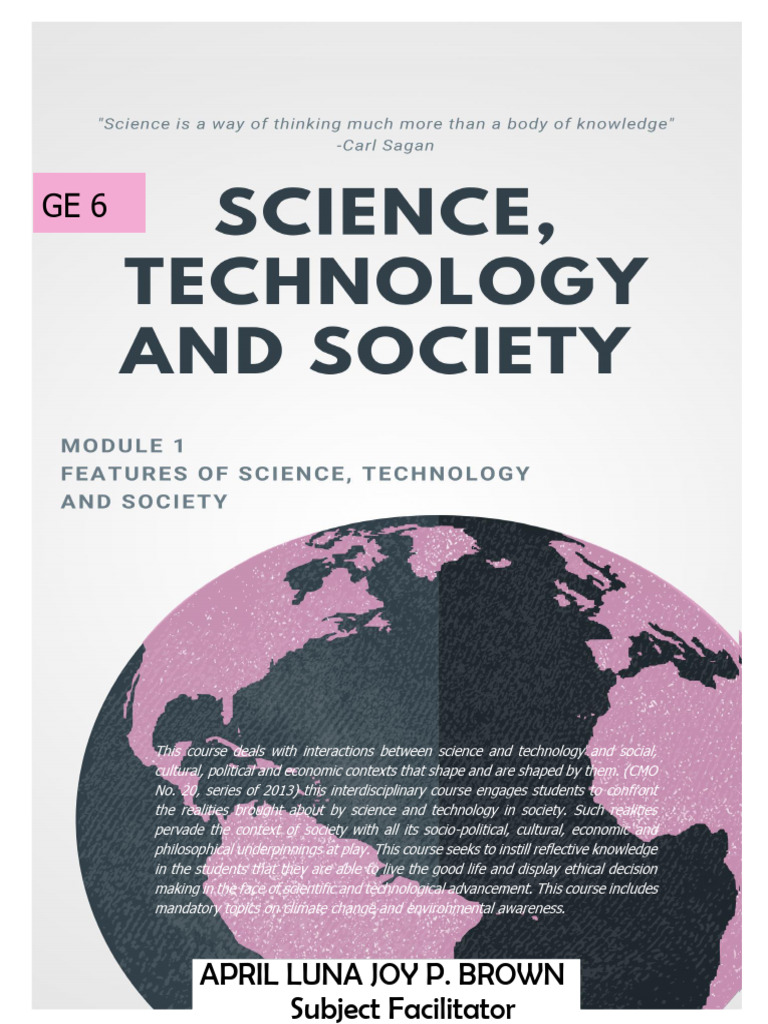 Module-1-Science-Technology-and-Society-Copy-1 | PDF
