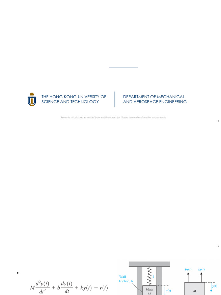 MECH6910T-L2 Classical and Modern Control | PDF