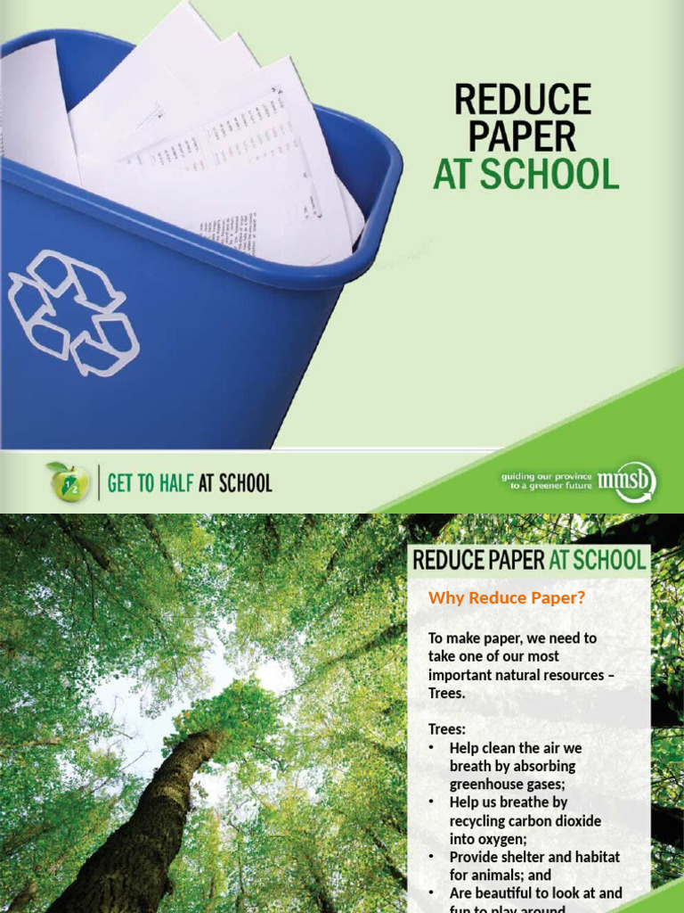 Paper Reduction Slides | PDF