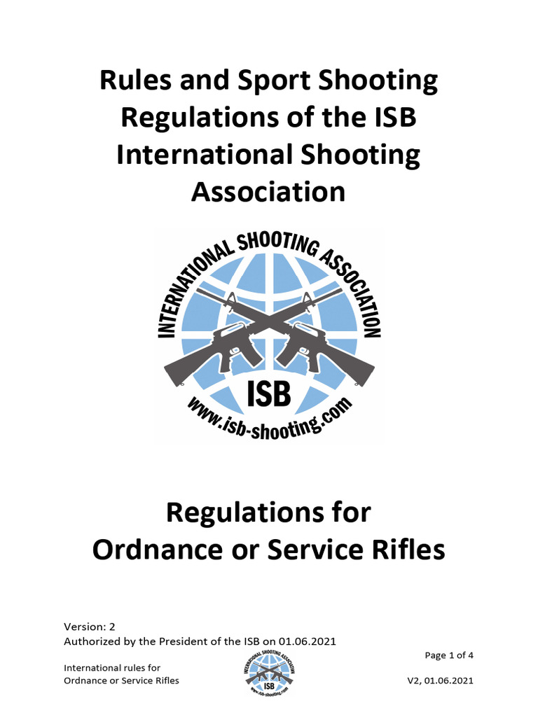 Ordnance_or_Service_Rifles_Regulations_ISB_English | PDF