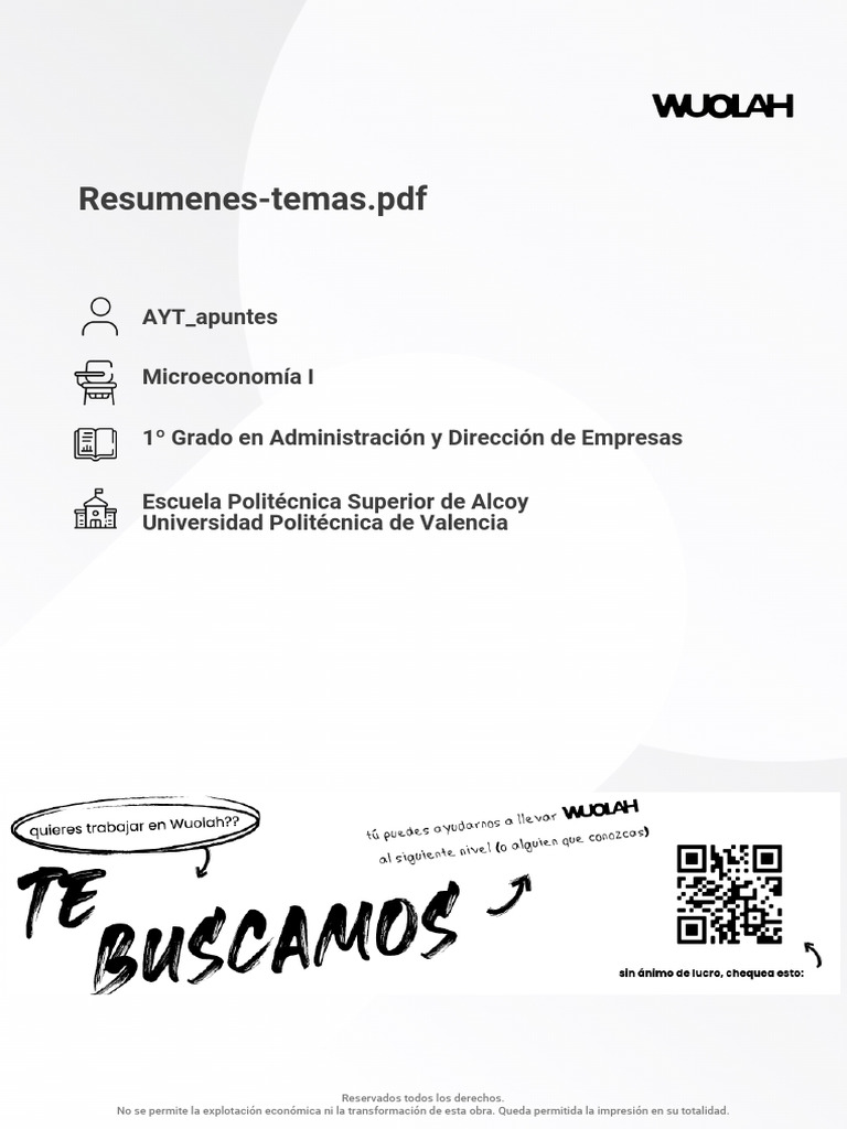 Wuolah Free Resumenes Temas | PDF