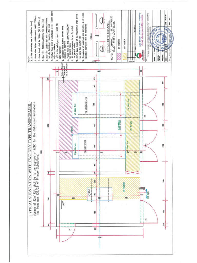Private SS 22KV Rmu Two TR 1 | PDF