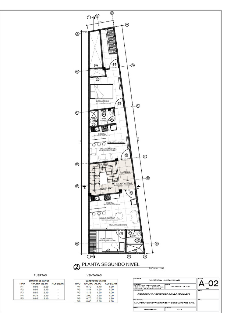 Arquitectura Proyecto Ii-Segundo Nivel - A2 | PDF